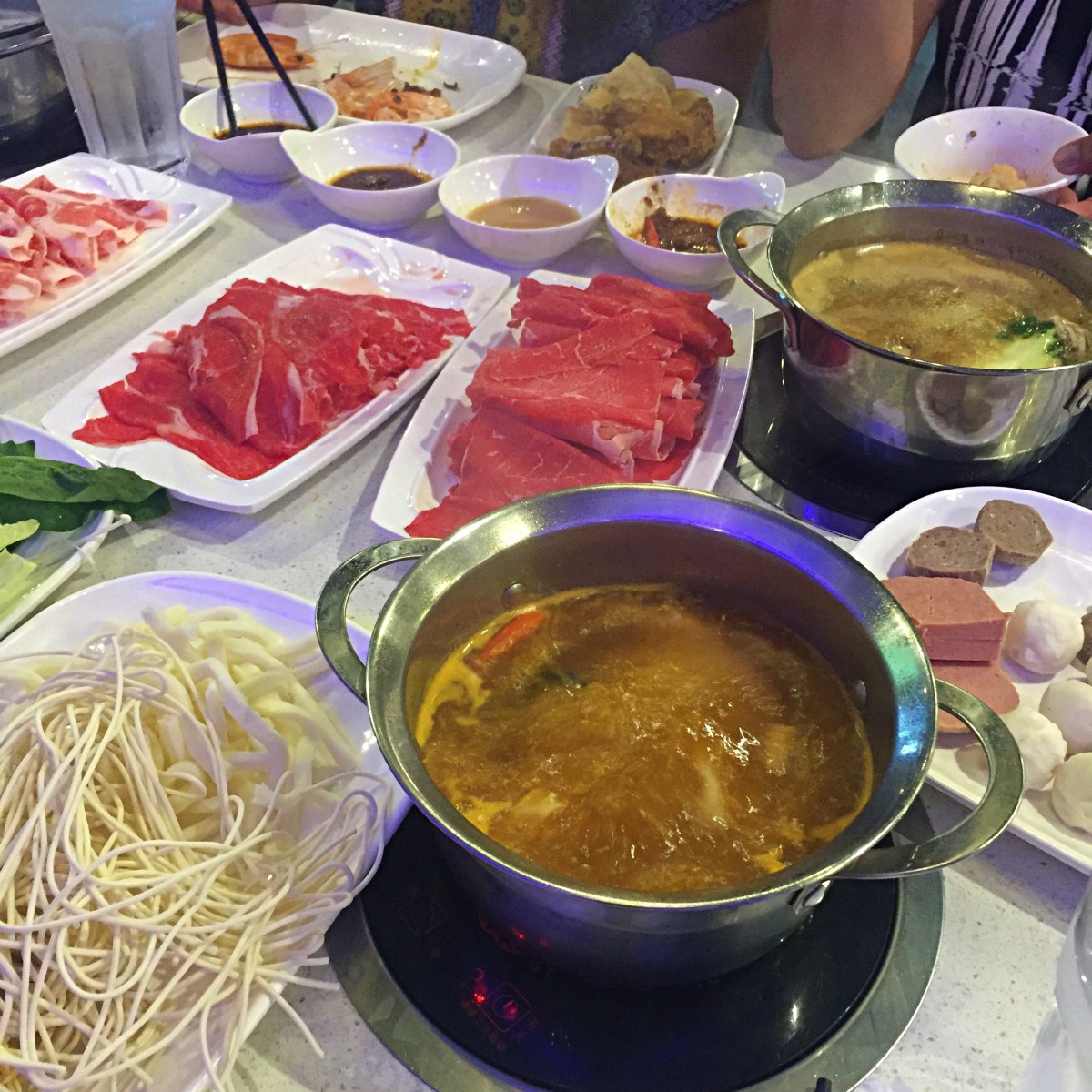 Chinese Hot Pot Buffet – Eat with Sharon